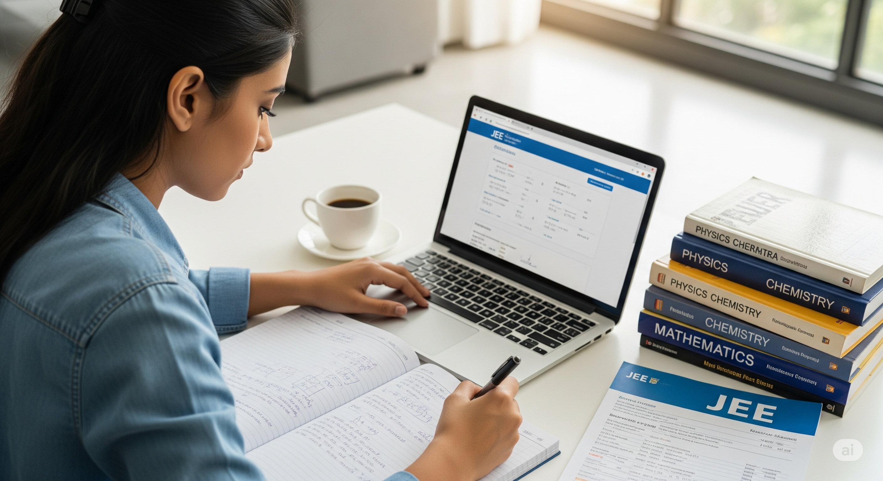 JEE Exam Preparation Landing Page